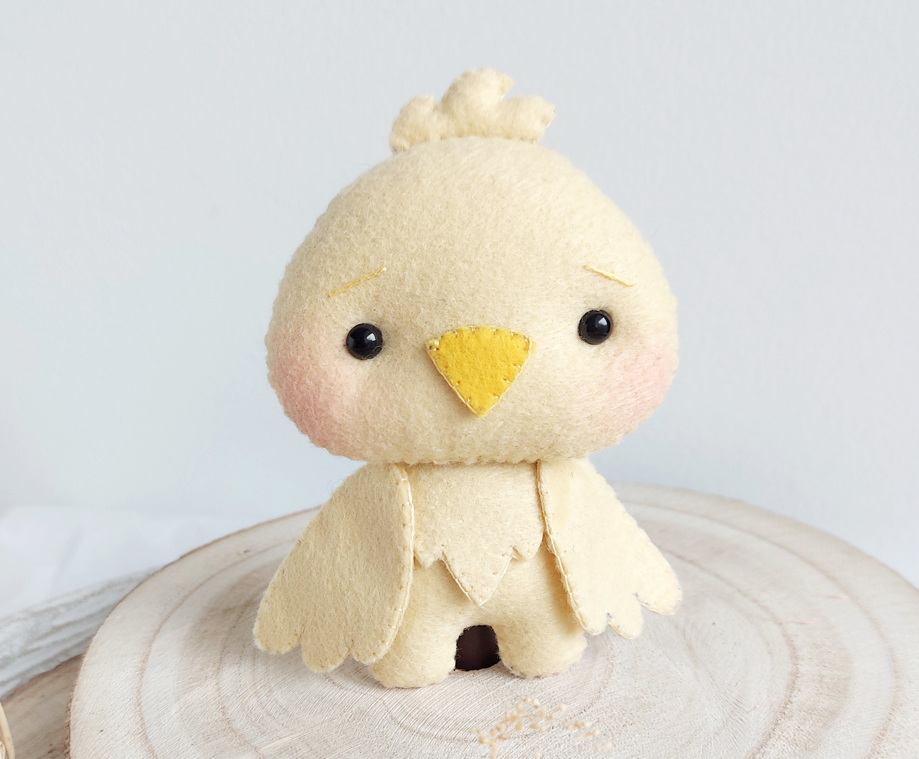 Felt Chicks PDF Pattern pdf Sewing Pattern, Woodland Animals, Digital ...