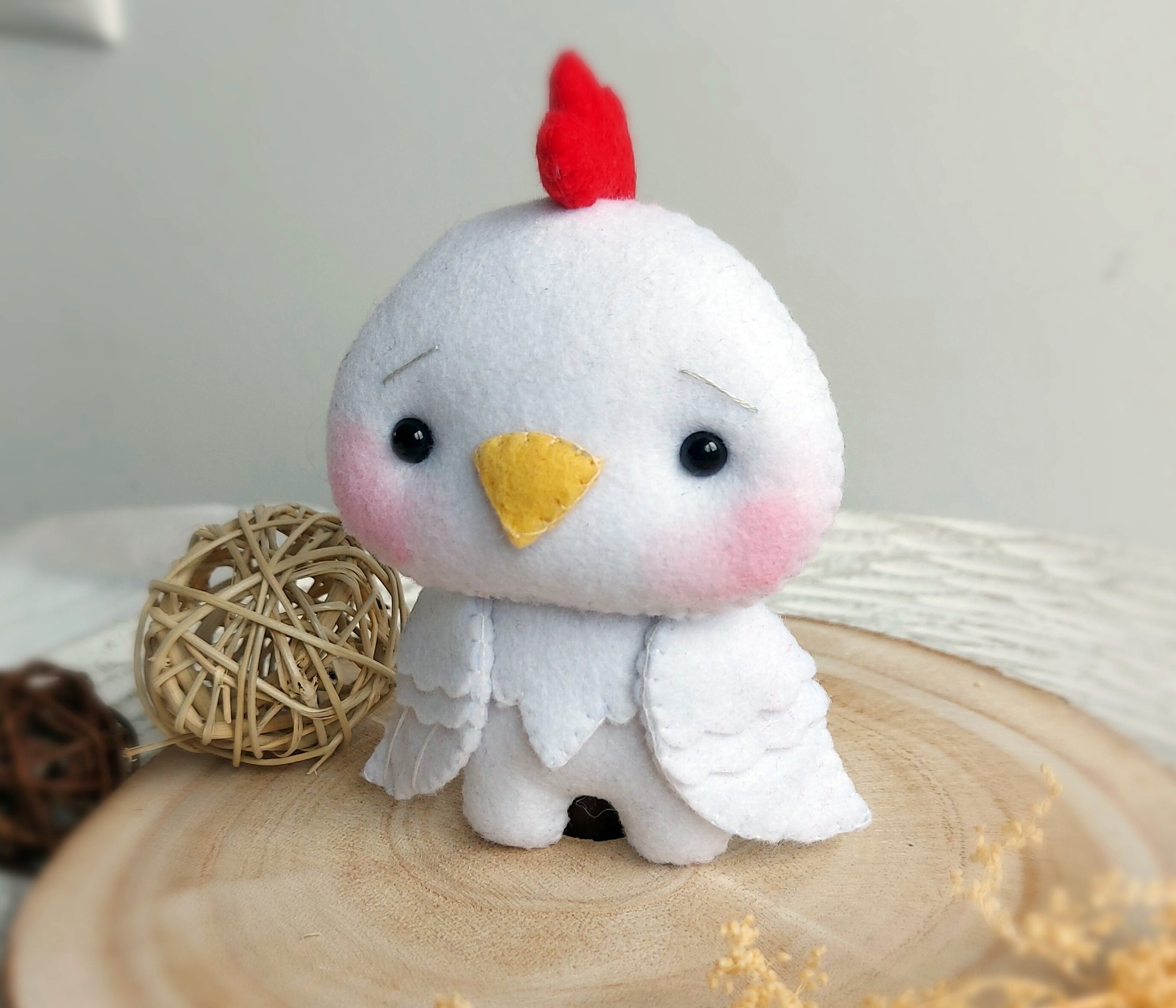Felt Hens PDF Pattern pdf Sewing Pattern, Woodland Animals, Digital ...