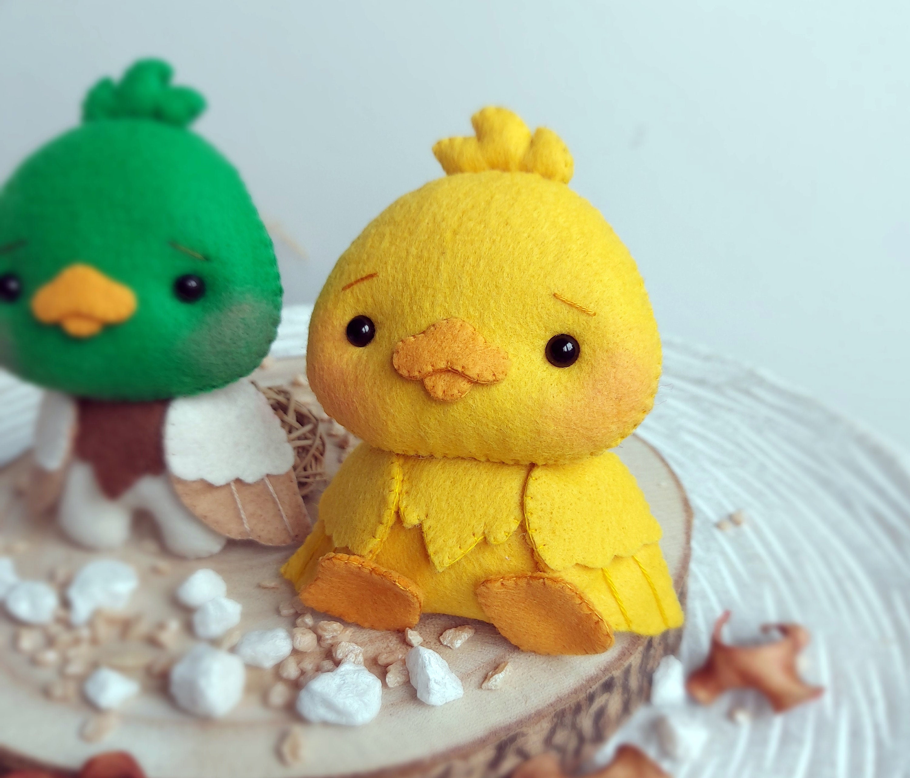 Felt Ducks PDF Pattern pdf Sewing Pattern, Woodland Animals, Digital ...
