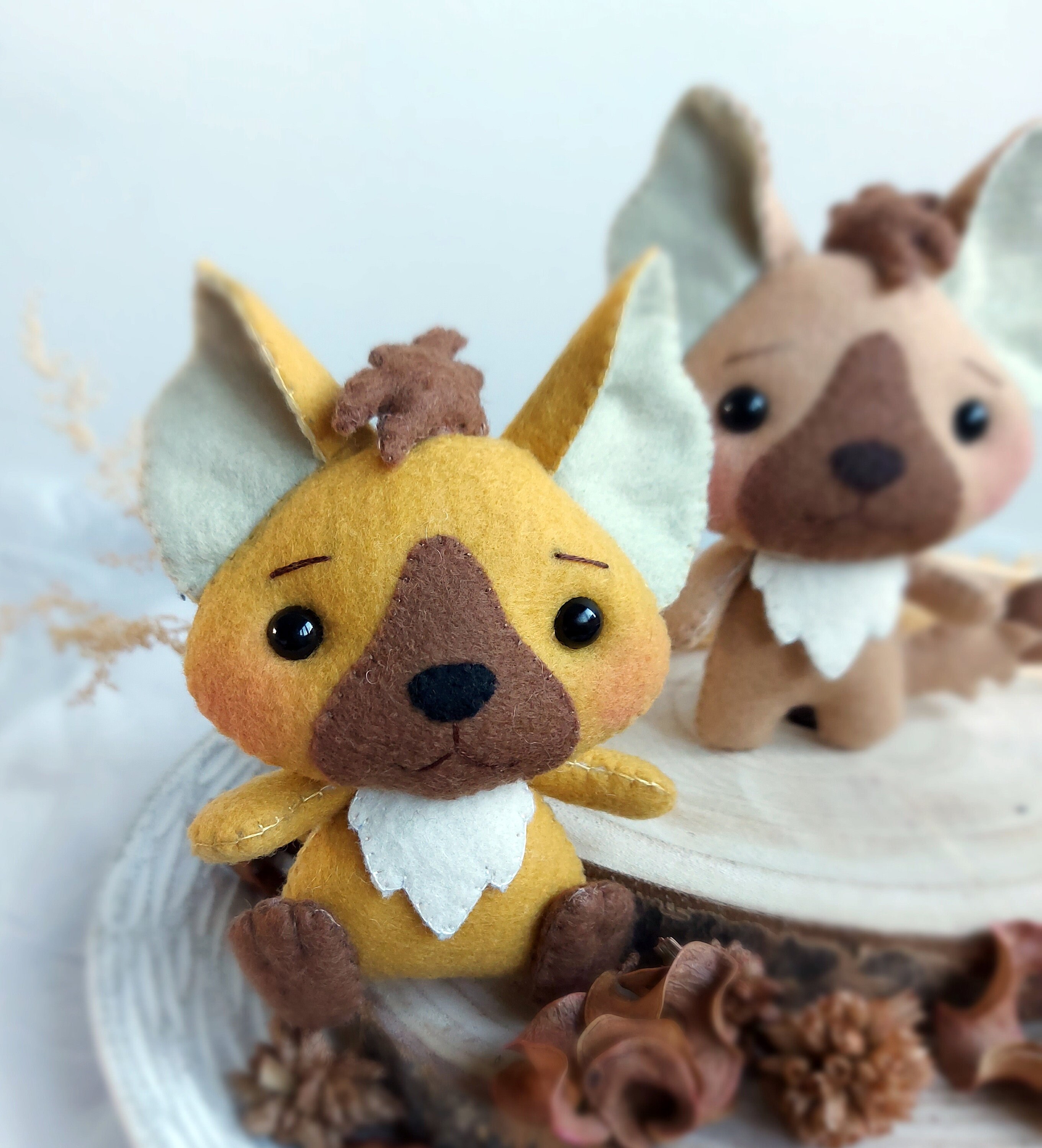 Felt Hyenas PDF Pattern pdf Sewing Pattern, Woodland Animals, Digital Downloads Pattern ...