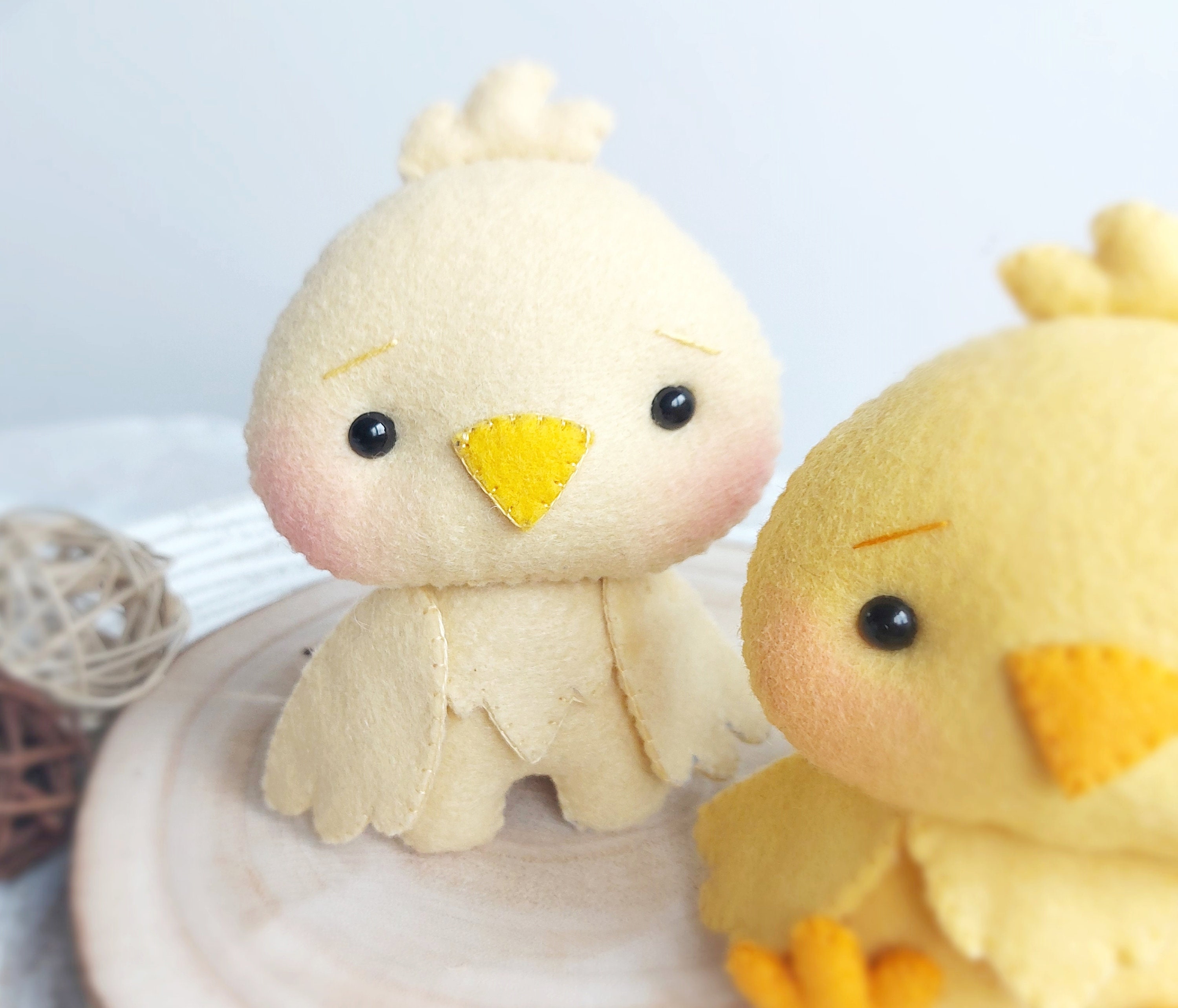 Felt Chicks PDF Pattern pdf Sewing Pattern, Woodland Animals, Digital ...