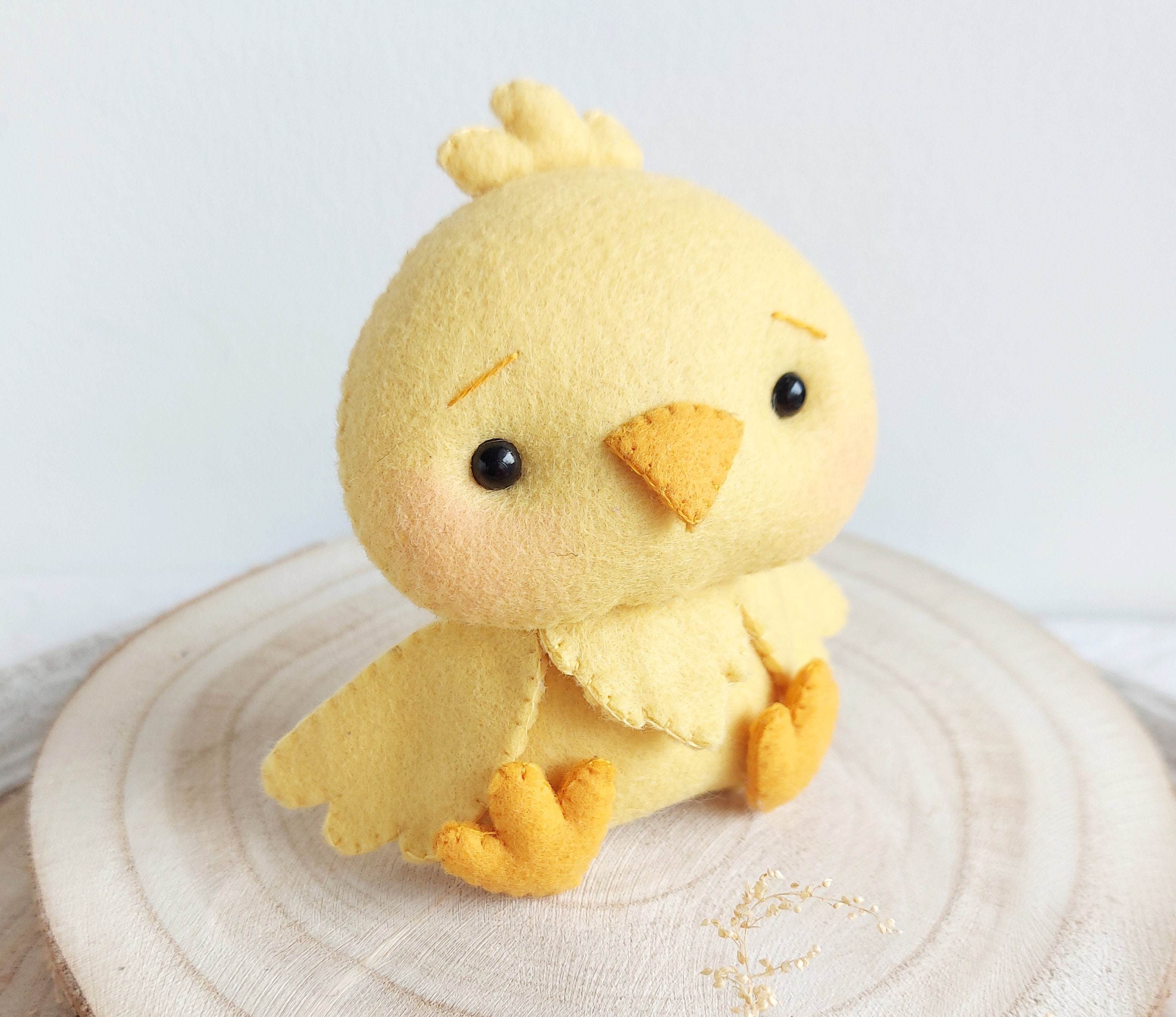 Felt Chicks PDF Pattern pdf Sewing Pattern, Woodland Animals, Digital ...