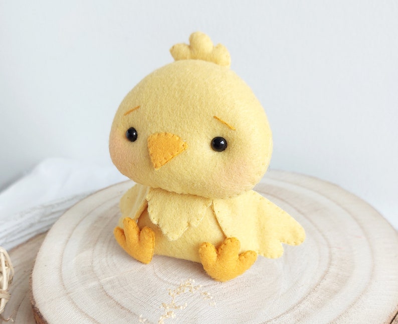 Felt Chicks PDF Pattern pdf Sewing Pattern, Woodland Animals, Digital ...