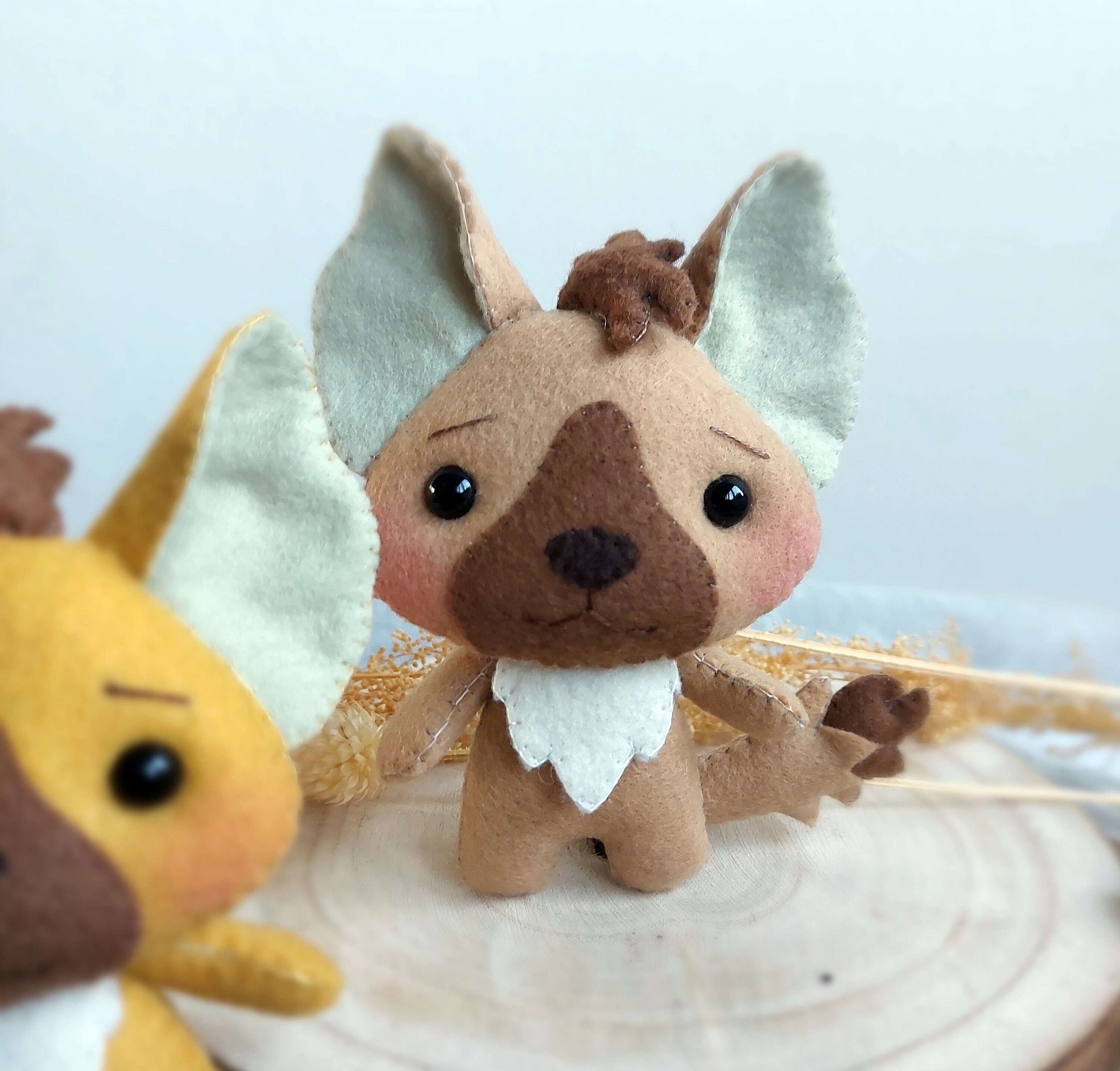 Felt Hyenas PDF Pattern pdf Sewing Pattern, Woodland Animals, Digital ...