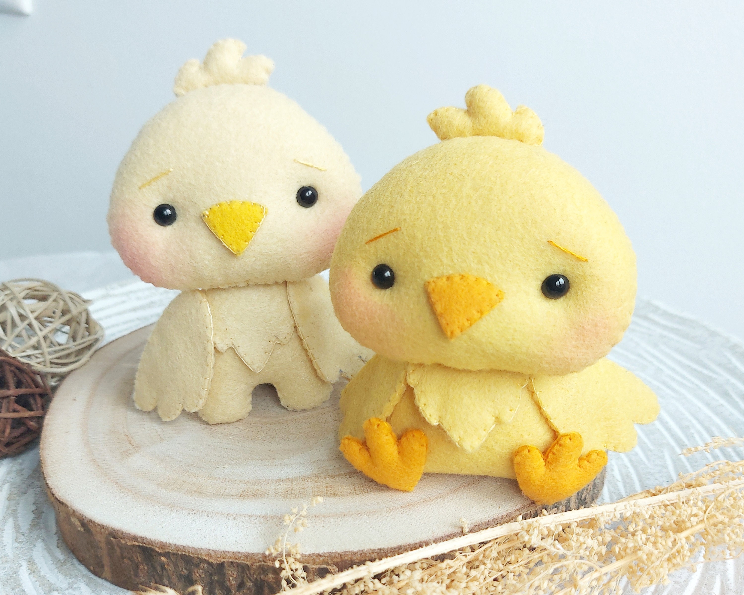 Felt Chicks PDF Pattern pdf Sewing Pattern, Woodland Animals, Digital ...