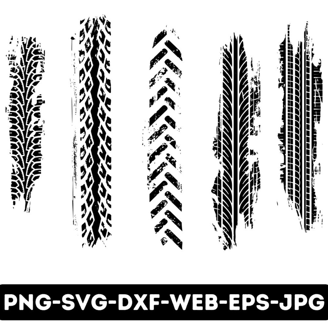 Tire Tracks Svgtire Marks Svgtire Marks Patterntire Tracks Svg ...