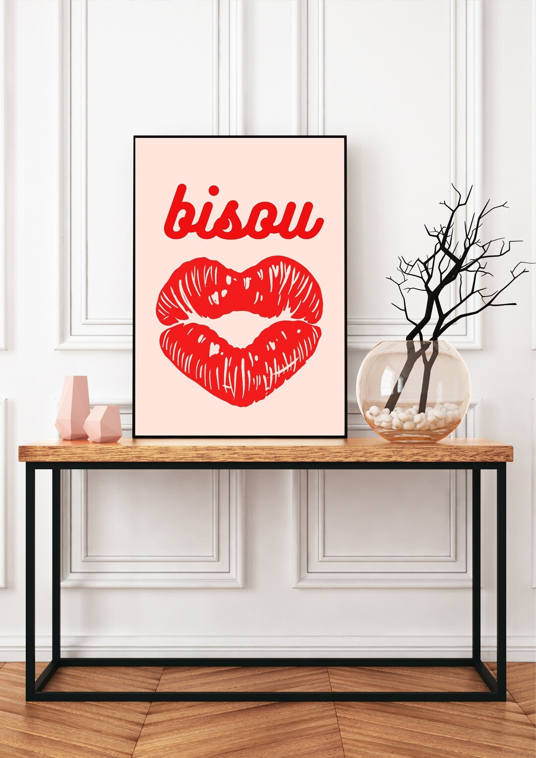 Le Bisou Poster - Etsy