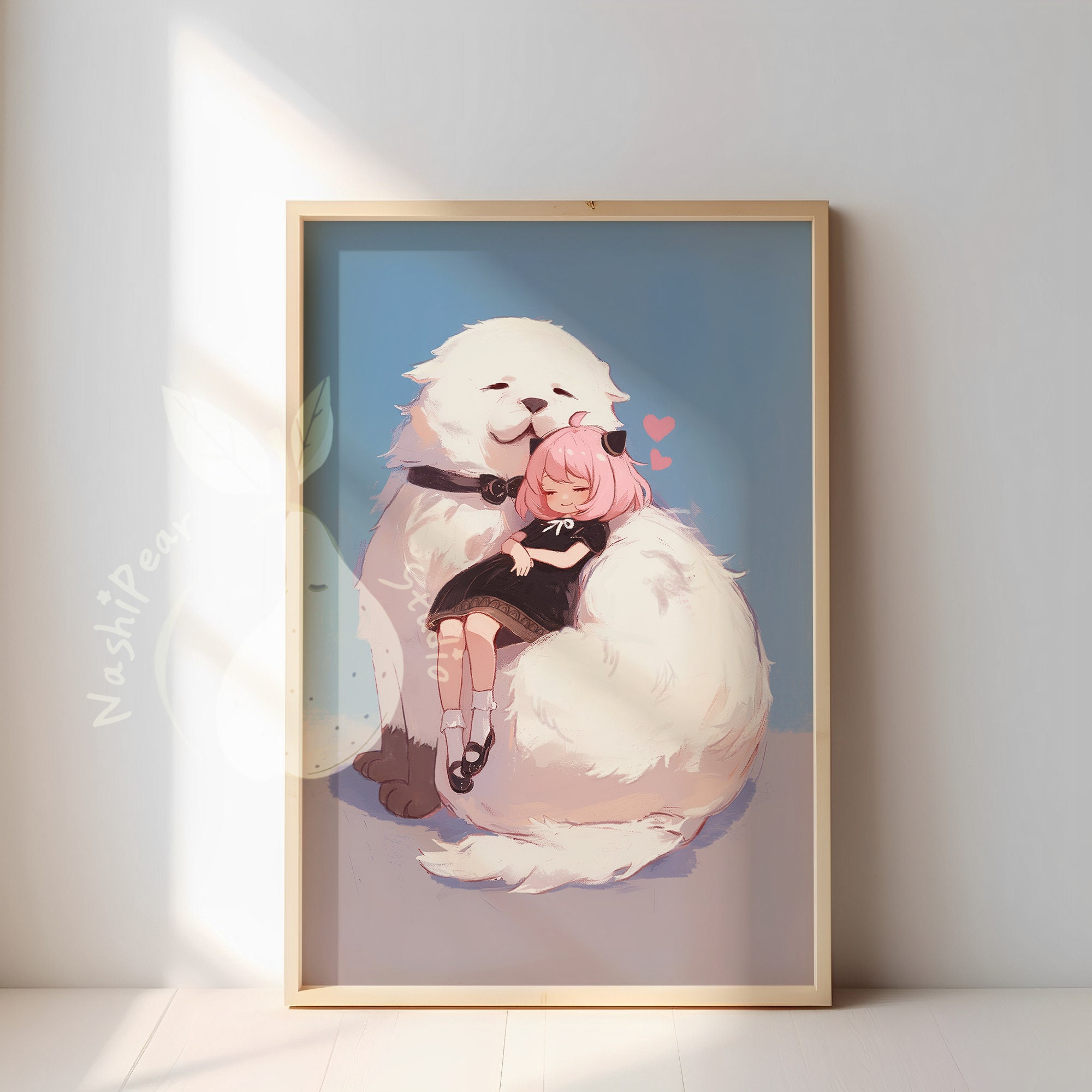 Anya & Bond | Anya Fanart Illustration | Spy Anime Aesthetic Poster Set ...