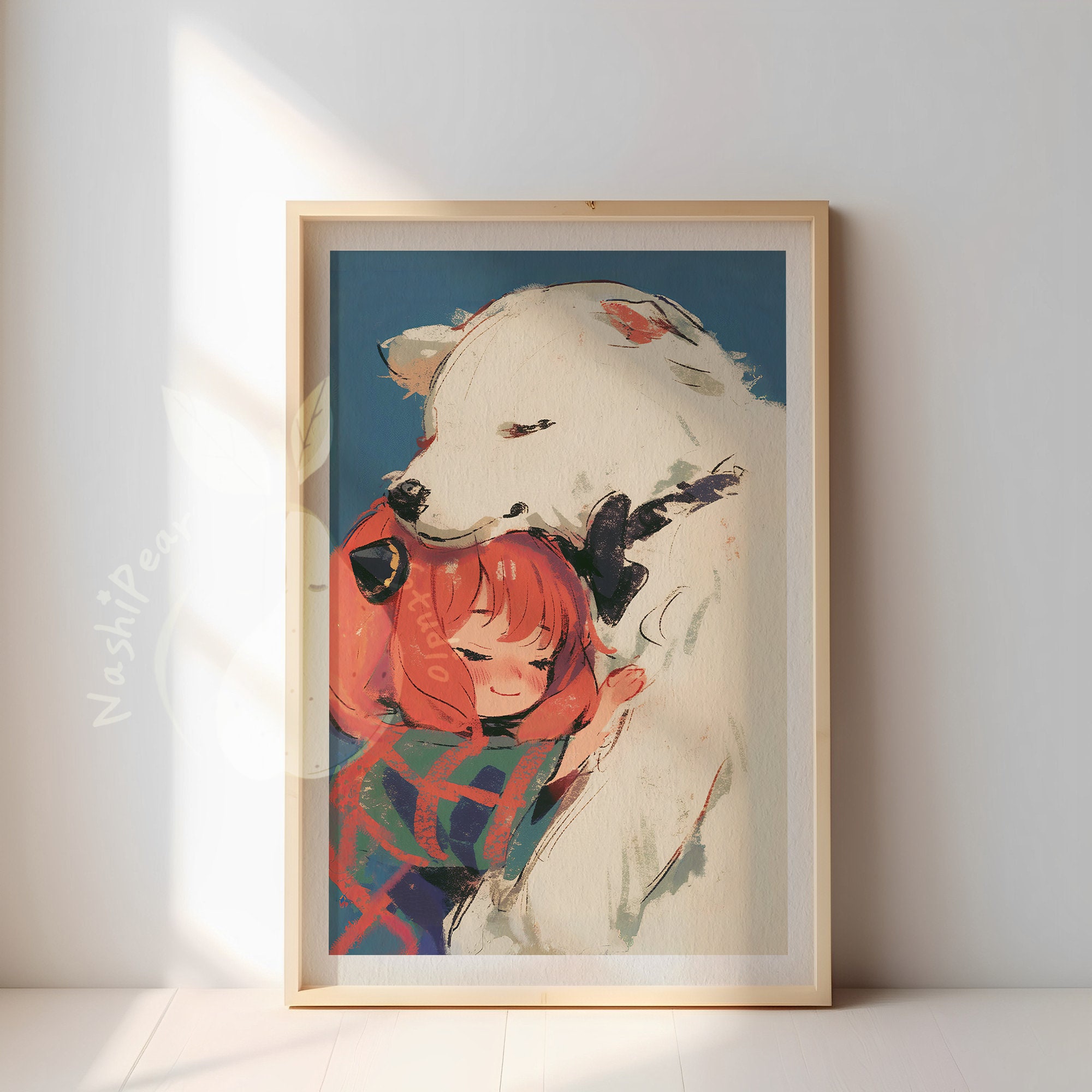 Anya & Bond | Anya Fanart Illustration | Spy Anime Aesthetic Poster Set ...