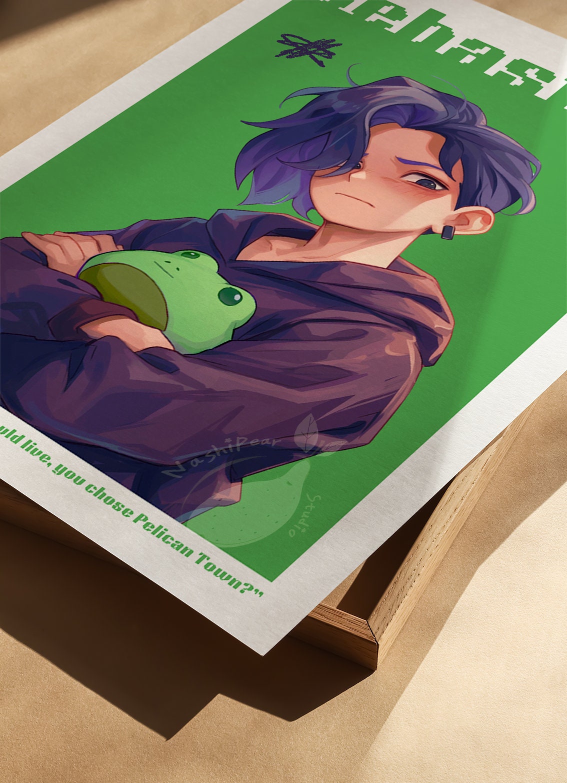Sebastian Stardew Valley Poster | Stardew Fanart | Video Game Inspired ...