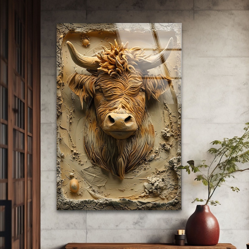 Cow Wall Art - Etsy