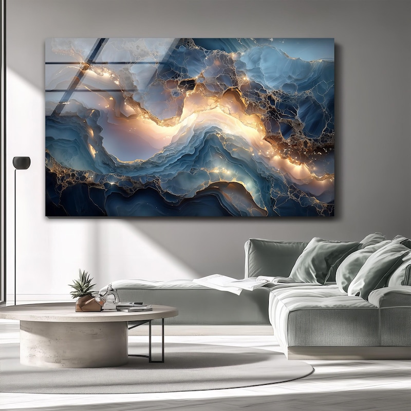 Glass Art Blues - Etsy UK