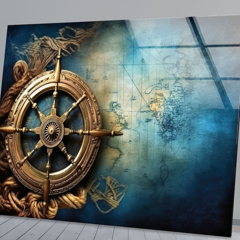 Compass Wall Art - Etsy
