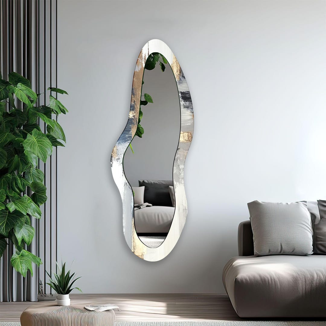 Large Long Wall Mirror-full Body Mirror With Tempered Glass-oversized ...