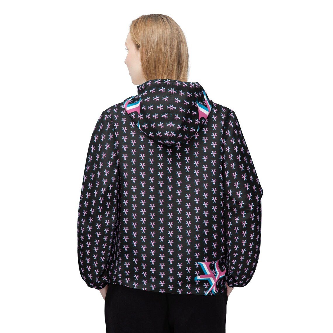 T6X Miami Vice Ice Cream Cone Drip Unisex Windbreaker Black - Etsy