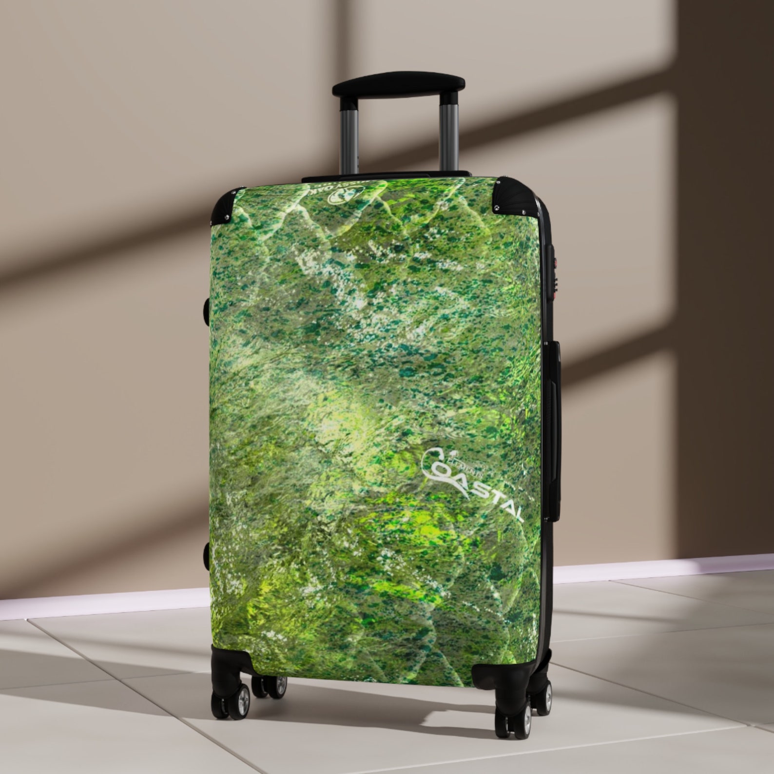 Mossy Oak Elements Coastal Mackeral Camo Suitcase - Etsy