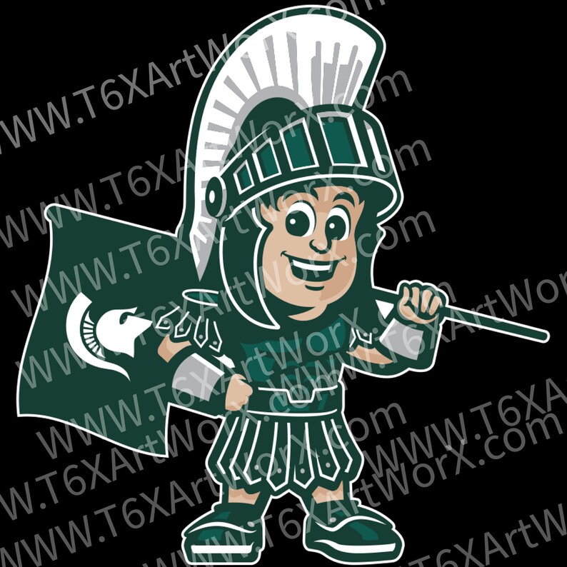 Michigan State Spartans Logo PNG, MSU Team Logo Digital Download ...