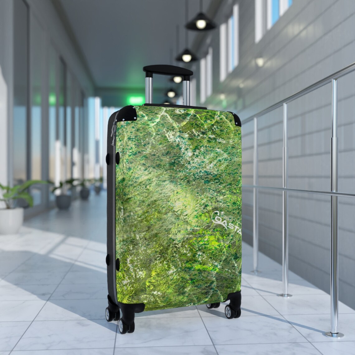 Mossy Oak Elements Coastal Mackeral Camo Suitcase - Etsy
