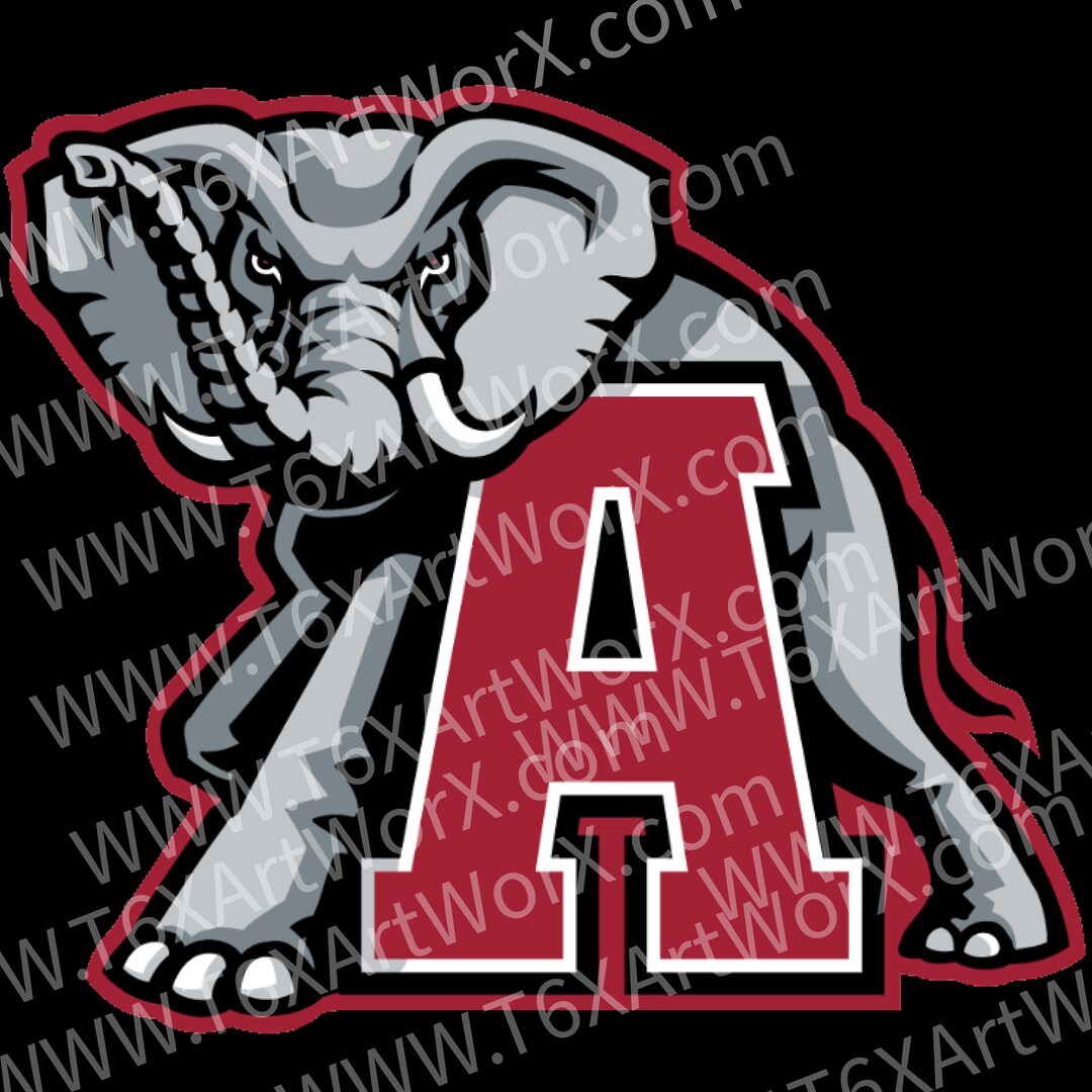 Alabama Crimson Tide Logo PNG, University of Alabama Sports Team Logo ...