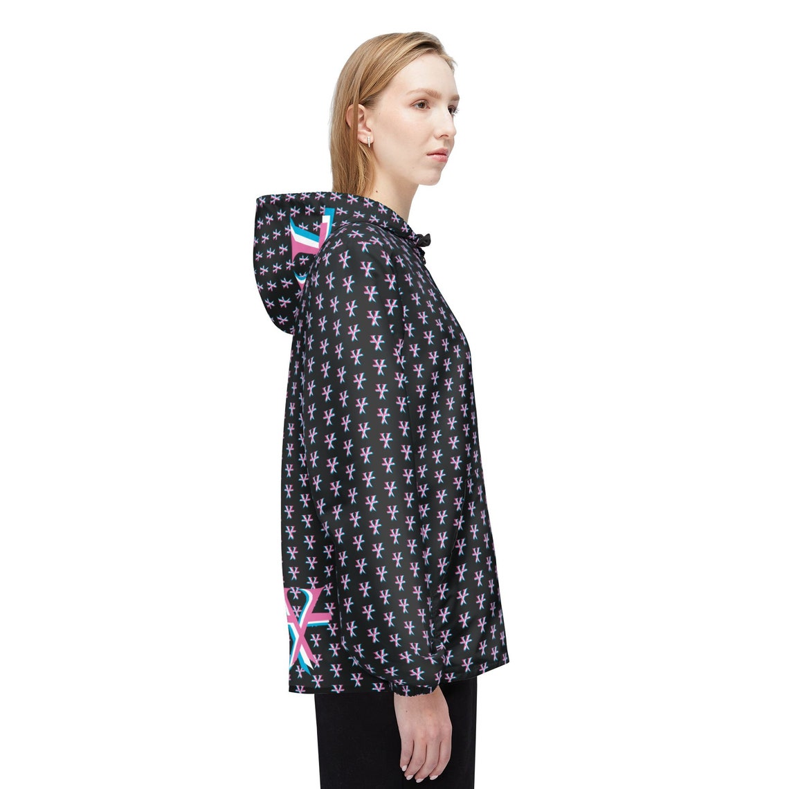 T6X Miami Vice Ice Cream Cone Drip Unisex Windbreaker Black - Etsy