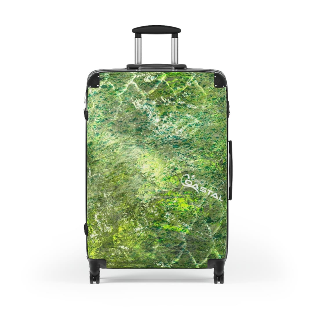 Mossy Oak Elements Coastal Mackeral Camo Suitcase - Etsy