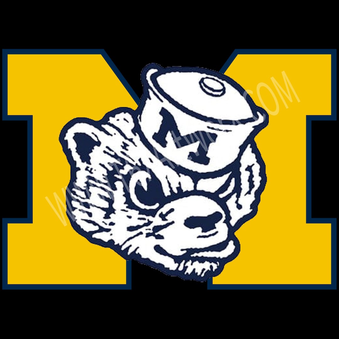 Michigan Wolverines Logo PNG, University of Michigan Sports Team Logo ...