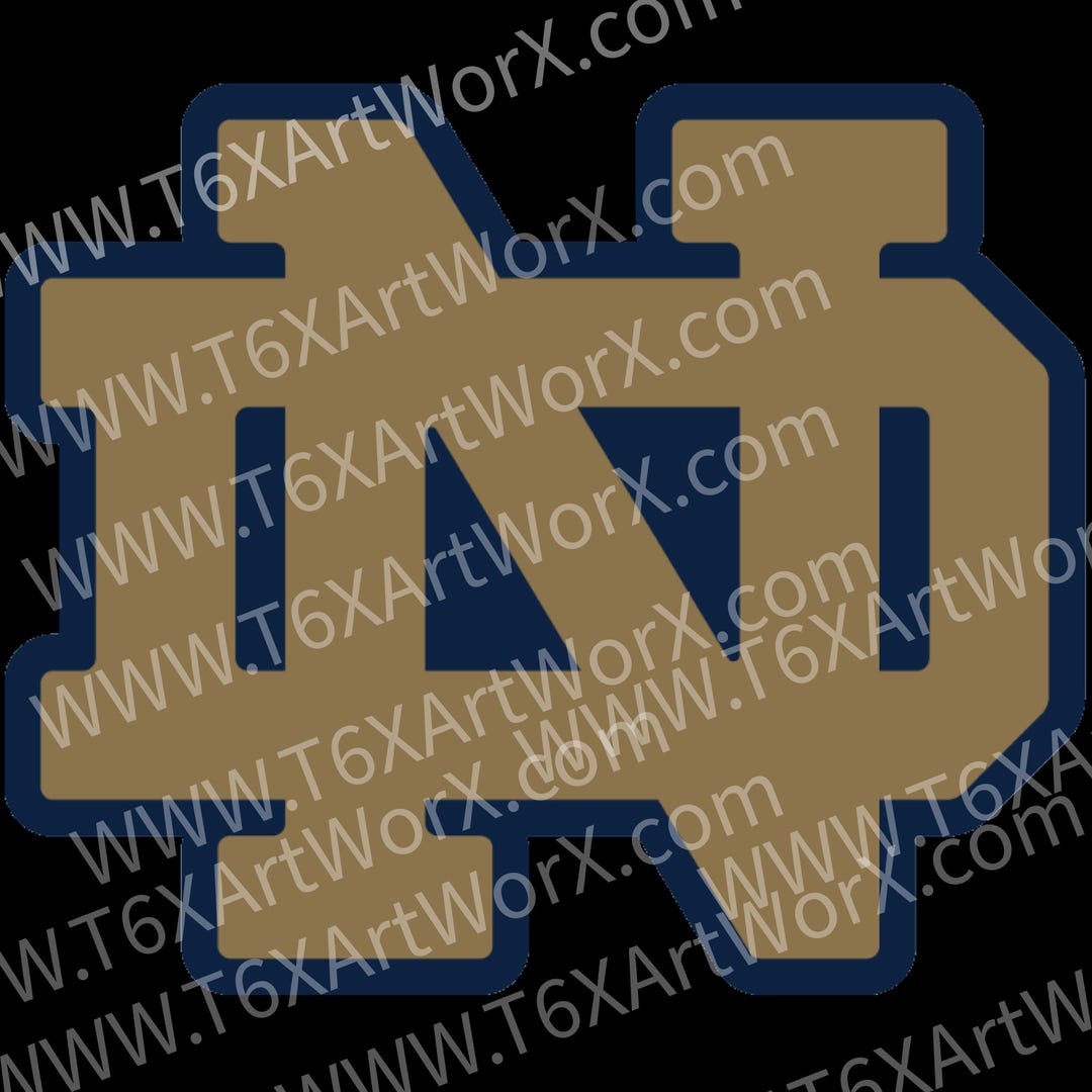 Notre Dame Fighting Irish Logo PNG, University of Notre Dame Sports ...