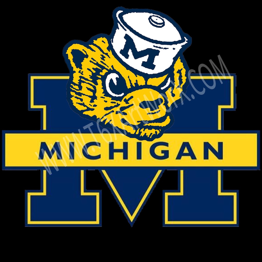 Michigan Wolverines Logo PNG, University of Michigan Sports Team Logo ...