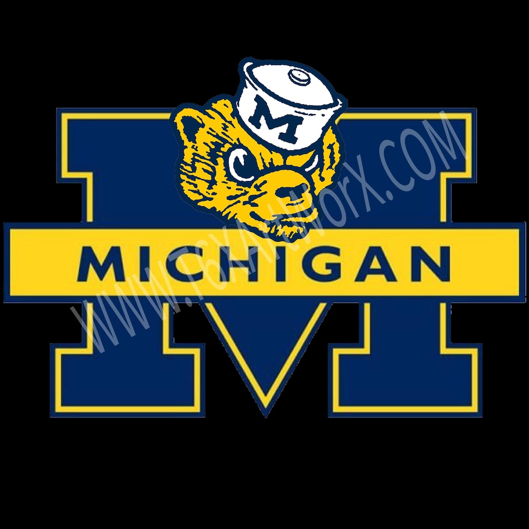 Michigan Wolverines Logo PNG, University of Michigan Sports Team Logo ...