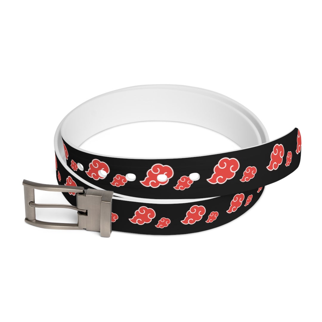 Naruto Akatsuki Red Cloud Belt - Etsy