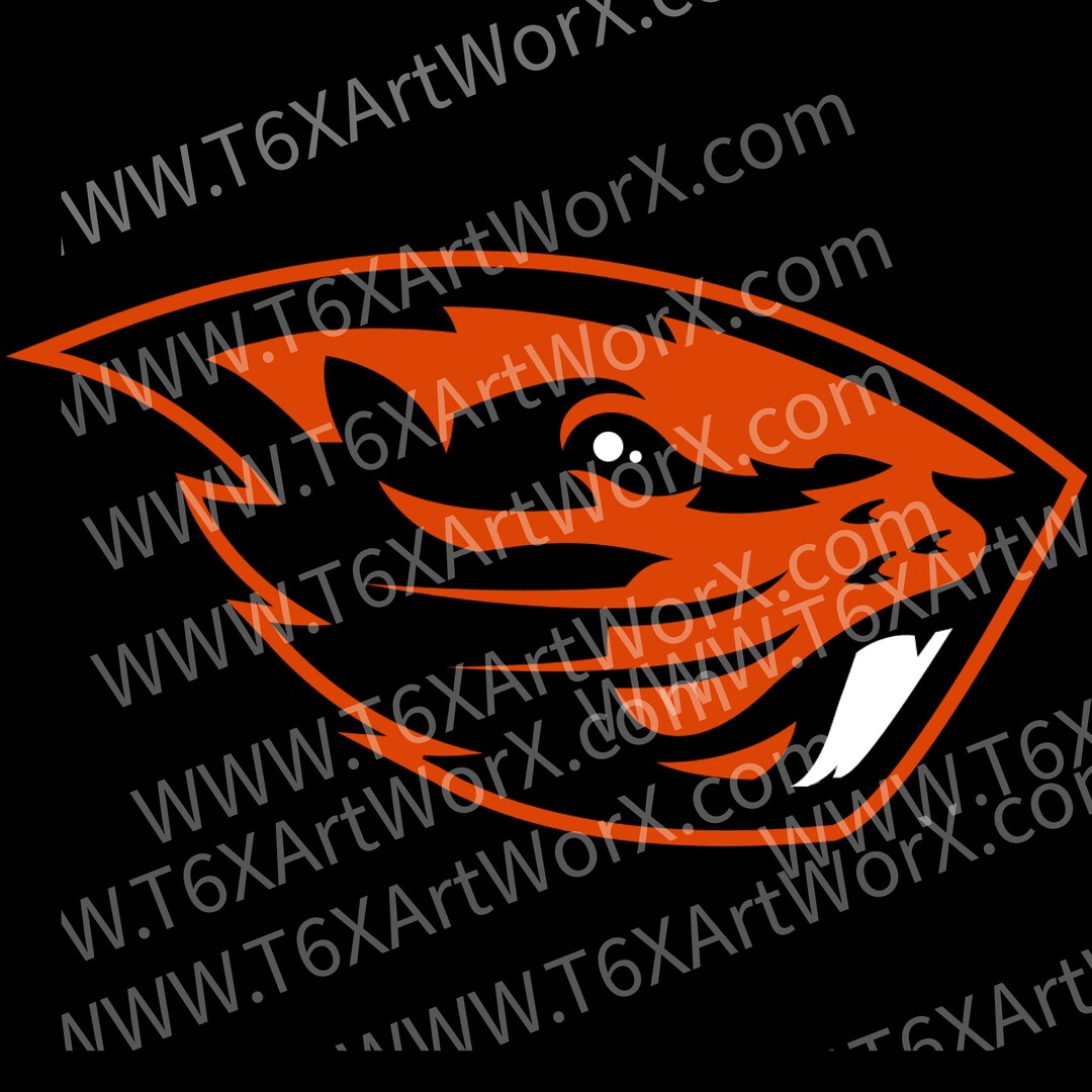 Oregon State Beavers Inspired Logo PNG, OSU Beavers-inspired Design ...