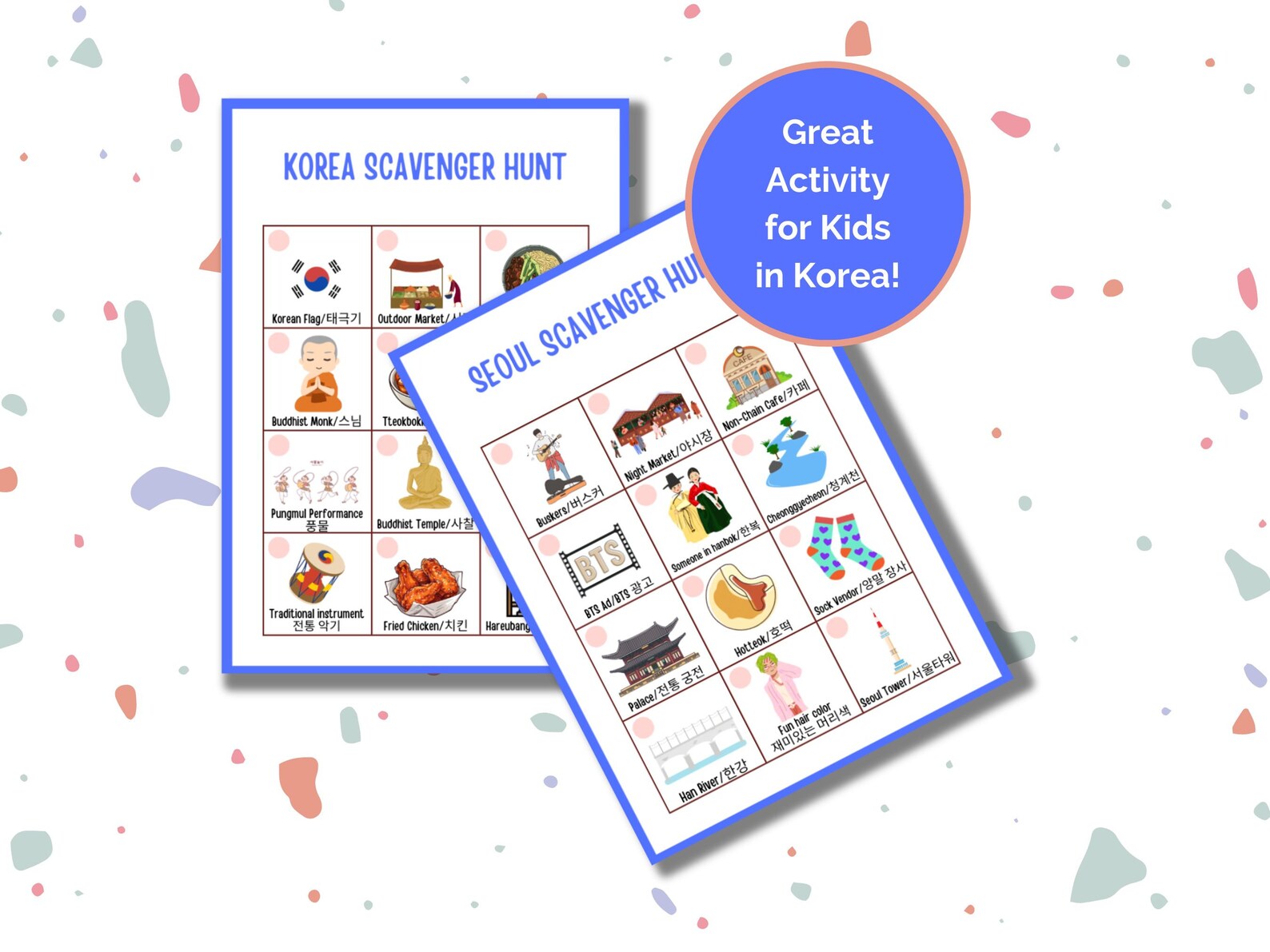 Korea & Seoul Scavenger Hunt – Printable Travel Activity (digital ...