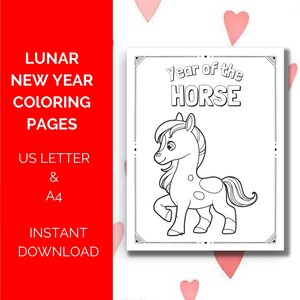 Lunar New Year Coloring Pages, Chinese New Year Coloring Pages, Chinese ...
