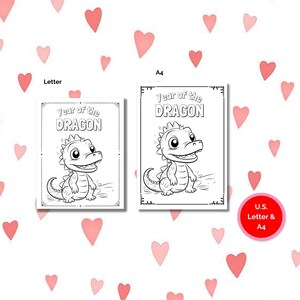 Lunar New Year Coloring Pages, Chinese New Year Coloring Pages, Chinese ...