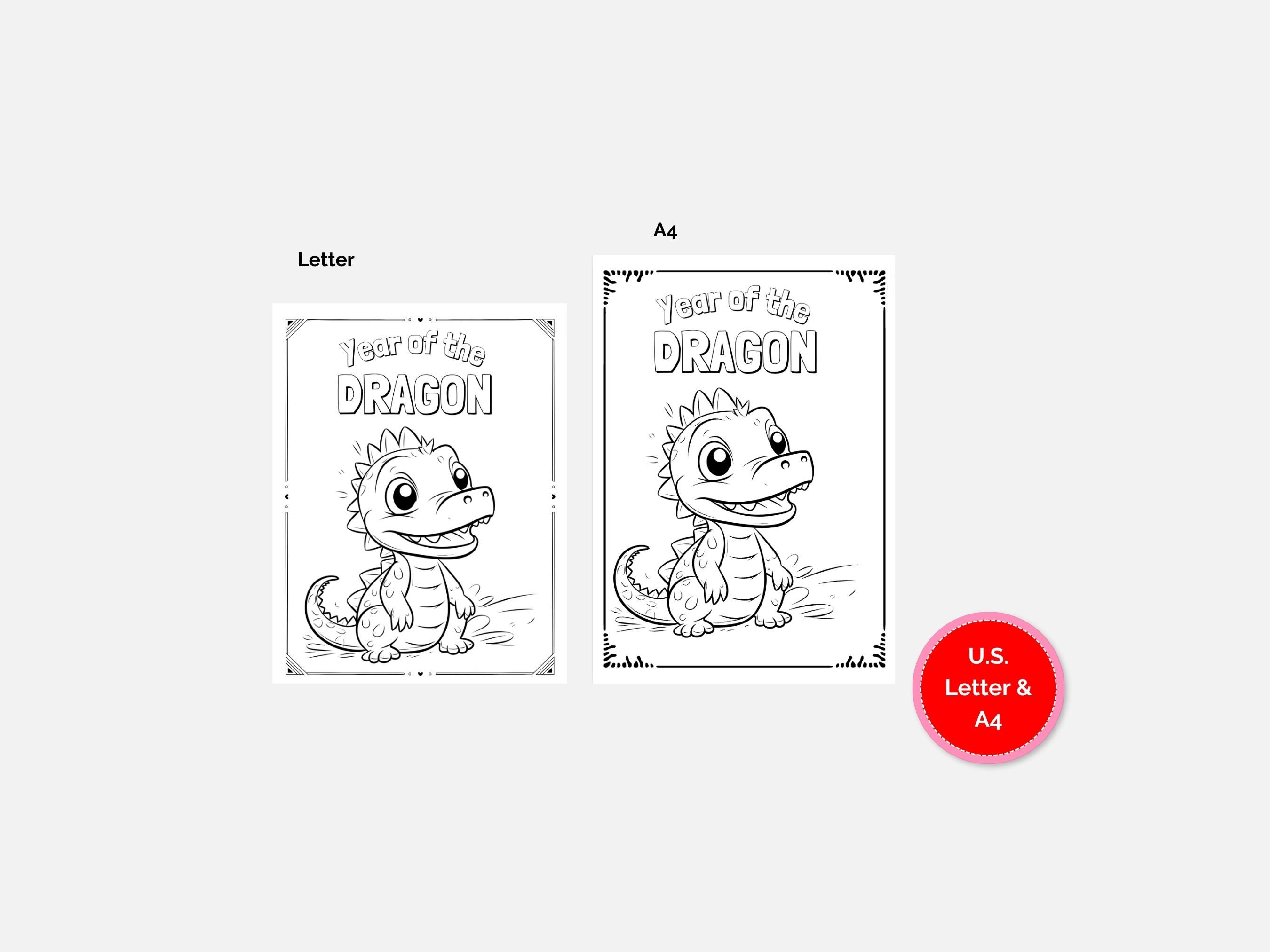 Lunar New Year Coloring Pages, Chinese New Year Coloring Pages, Chinese ...