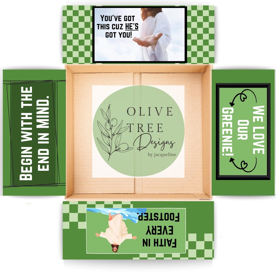 LDS Missionary Care Package Sticker Kit, Printable Box Flaps (digital ...