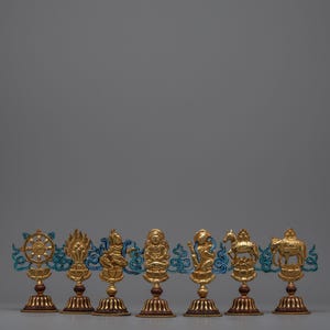 The Set of Seven Royal Treasures | Spiritual Home Decor - Etsy