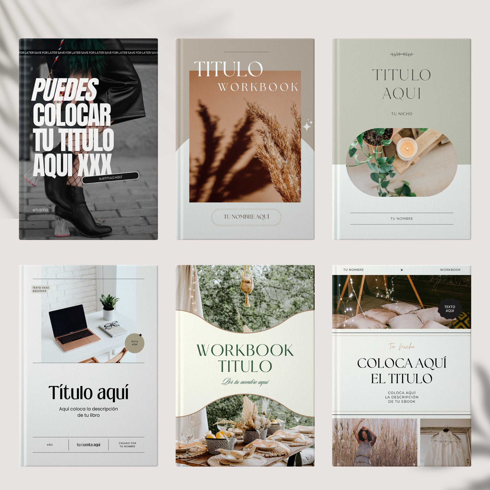 20 Book Cover Template Designs, Ebook, Playbook, Handbook, Physical and ...