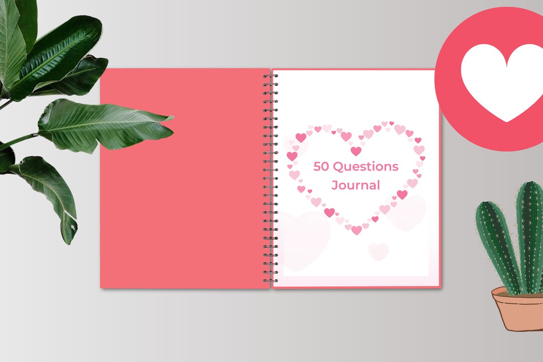 50 Pages Couples Questions Couples Goal conversation Starter Question ...