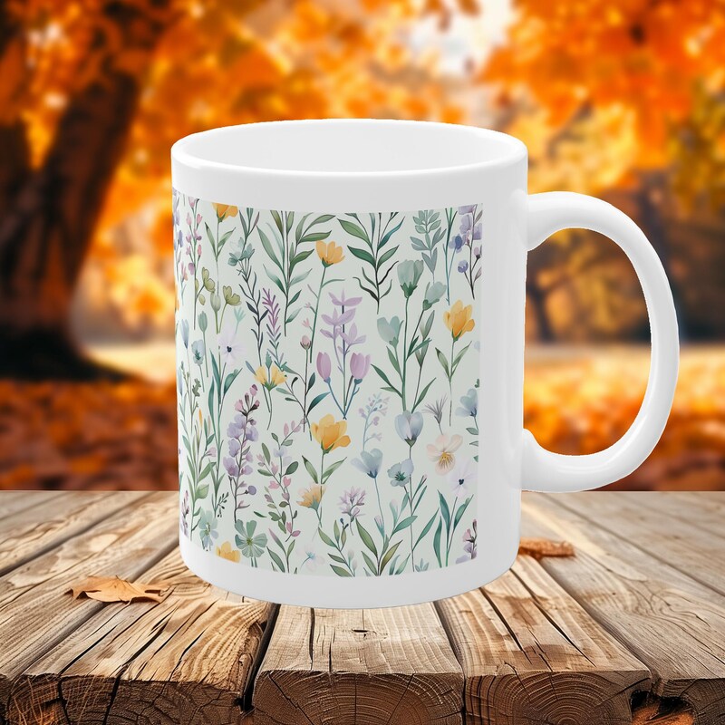Botanical Mug - Etsy