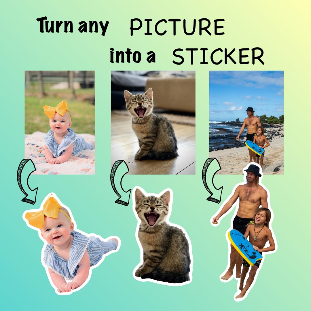 Custom Stickers, Personalized Stickers, Your Pictures as Stickers ...