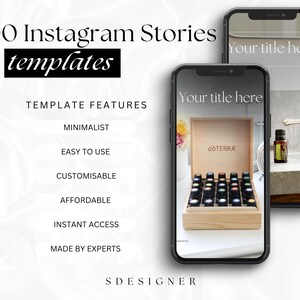 DOTERRA Minimalist Green Canva Templates | Editable Instagram Posts ...