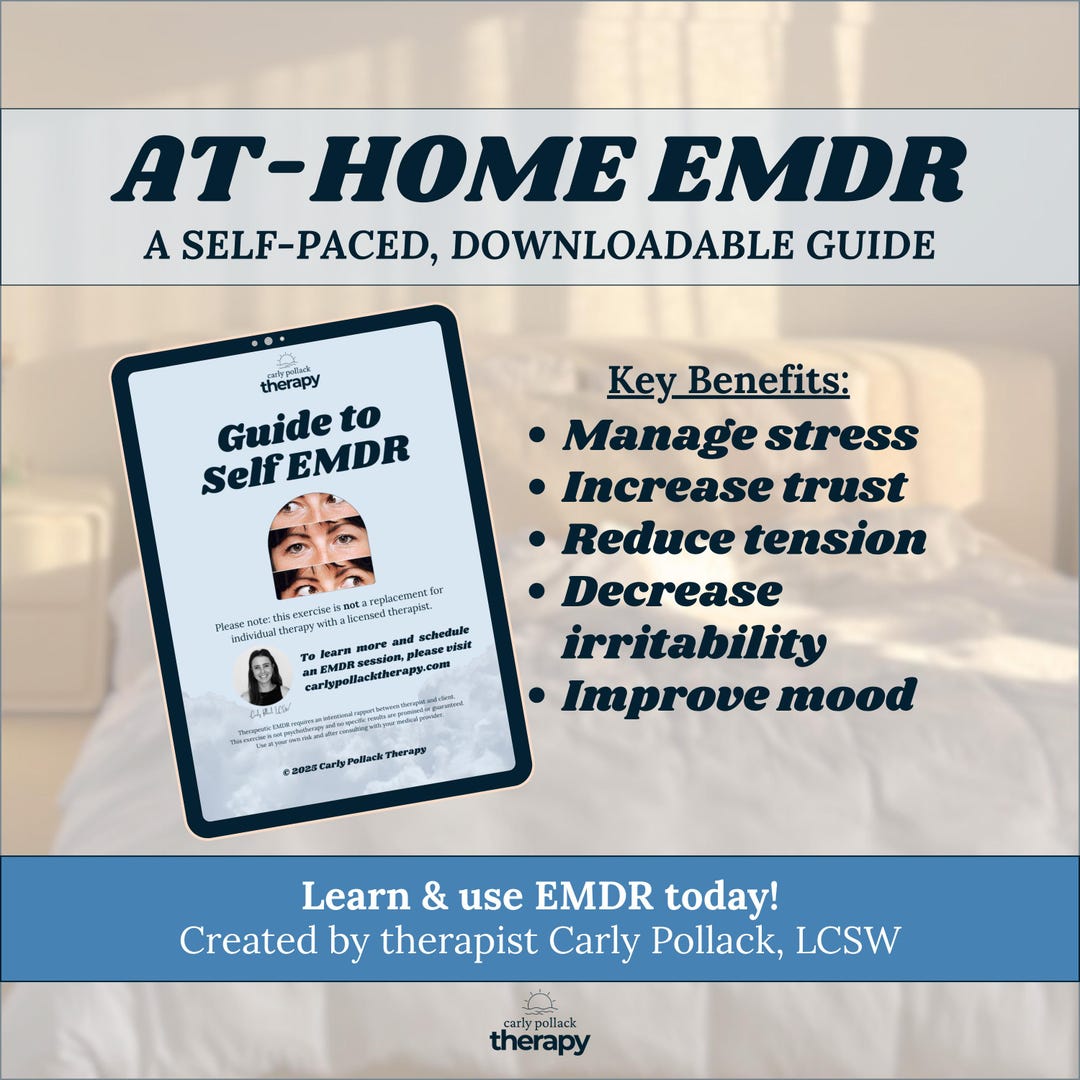 At-home EMDR | Self EMDR Guide | Eye Movement Desensitization ...