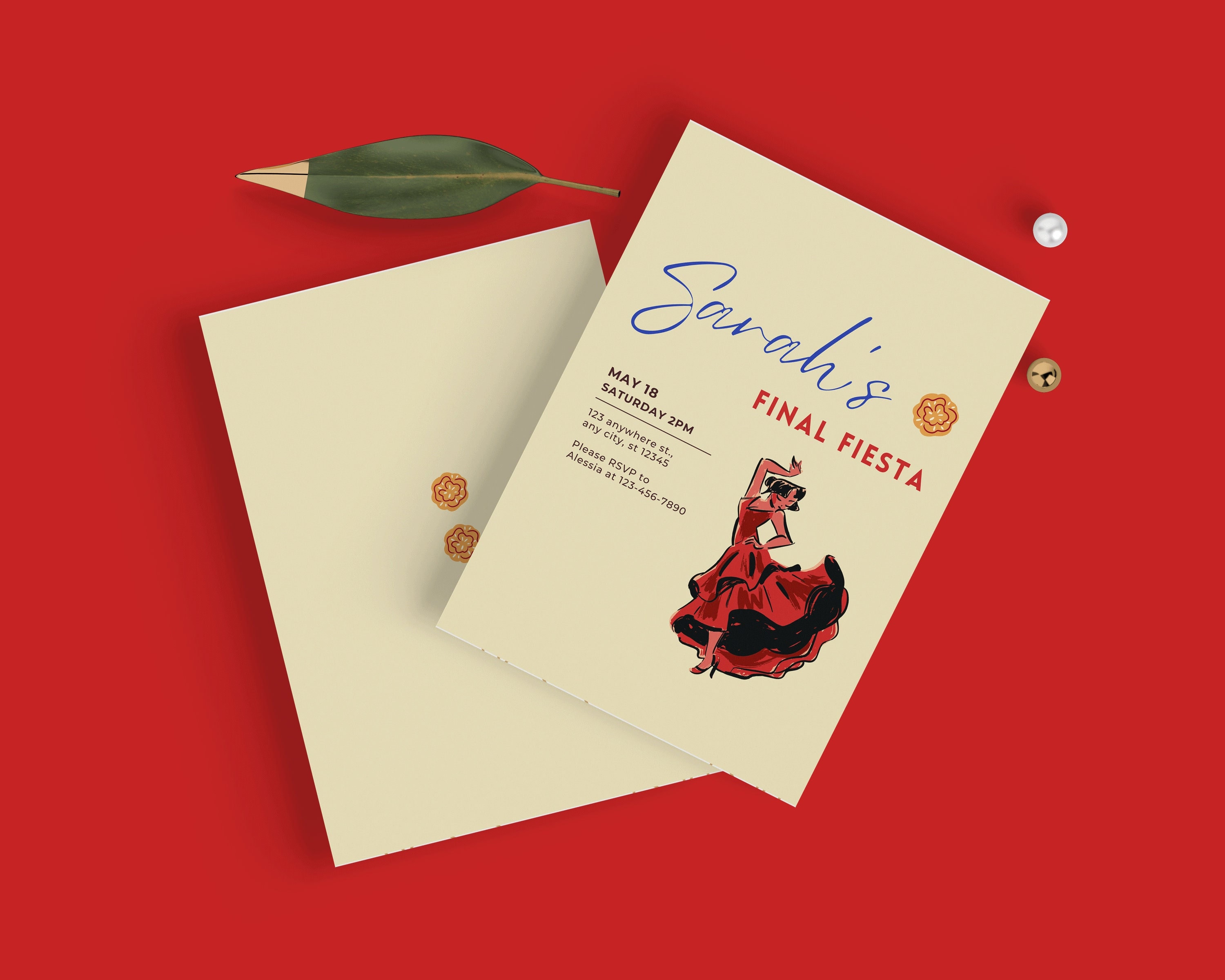 Final Fiesta | Bridal Shower | Hen's Party Invitation | Digital ...