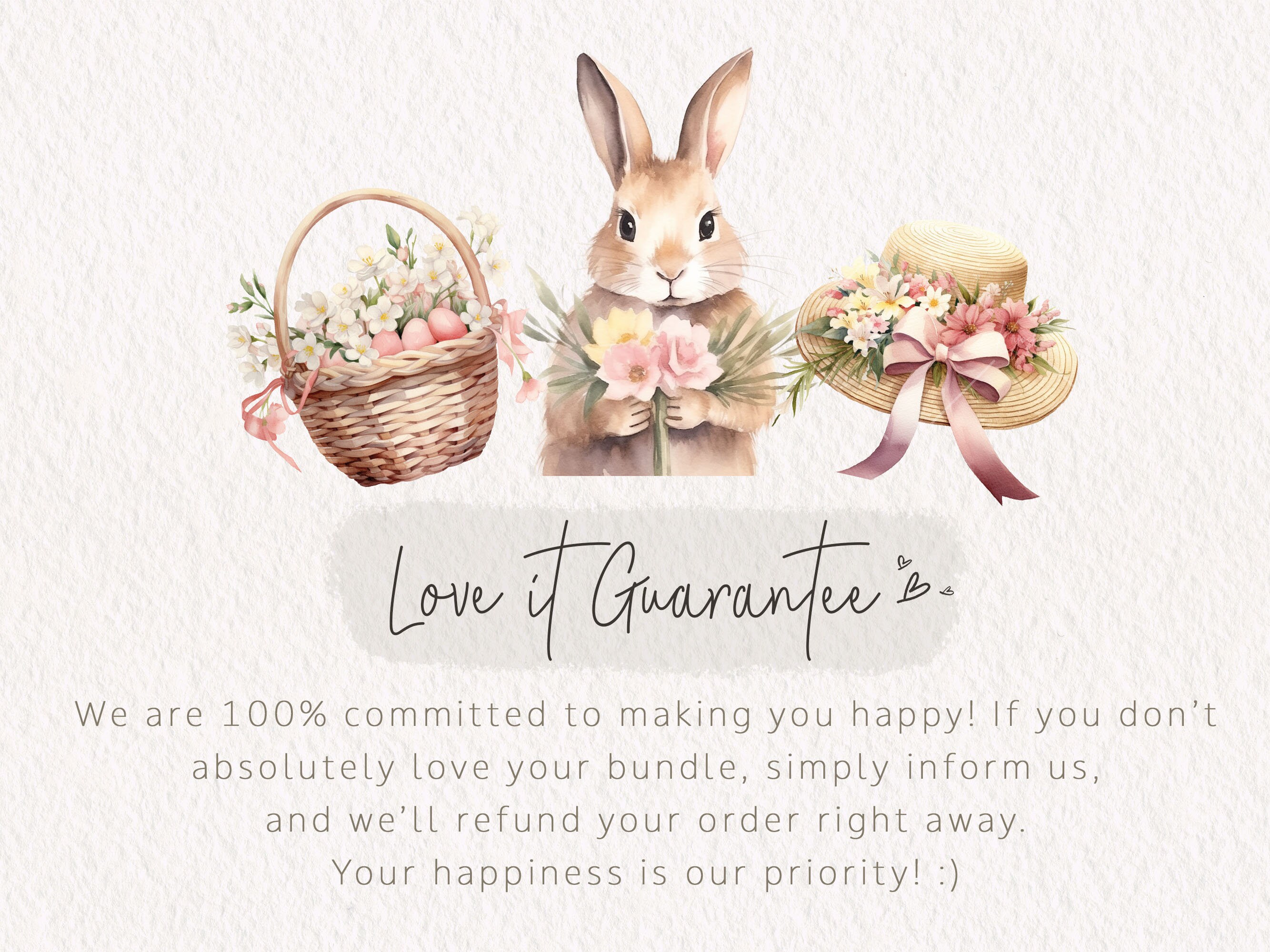 Pink Spring Clipart Bundle, Watercolor Spring Clip Art Set, Spring PNG ...