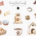 Watercolor Dog Clipart Bundle, Cute Dog Clip Art, Dog PNG, Puppy SVG ...