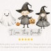 Cute Halloween Clipart Bundle, Watercolor Happy Halloween Clip Art ...