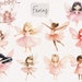 Watercolor Fairy Clipart Bundle, Cute Fairy PNG, Pink Fairy Garden ...
