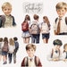 Watercolor Teacher Clipart Bundle, Cute School Clip Art Set, Education ...