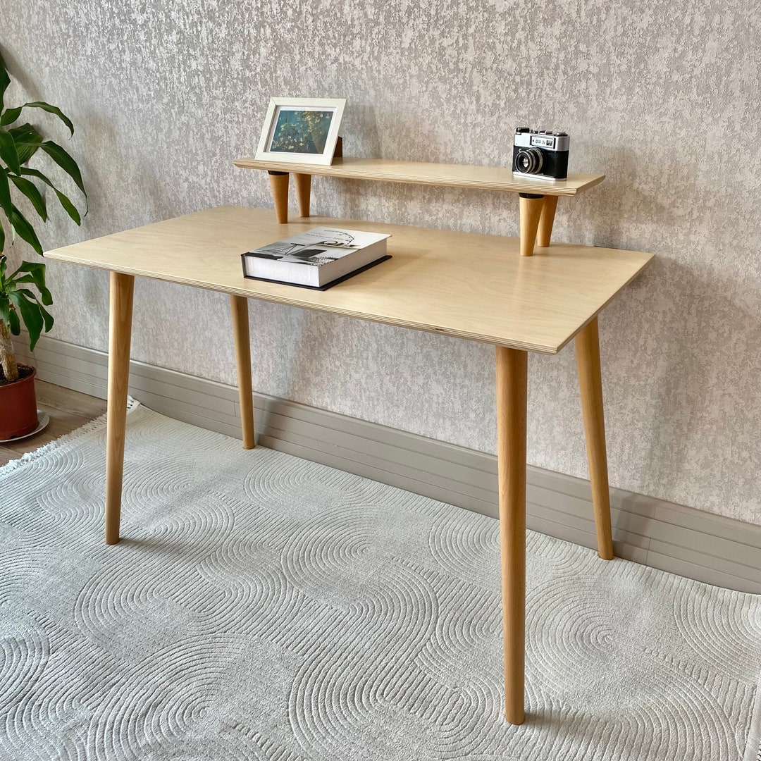 Home Office Desk Study Desk Writing Desk Working Desk Wooden Study Desk Wooden Office Desk Office Desk Study Table Computer Desk Etsy